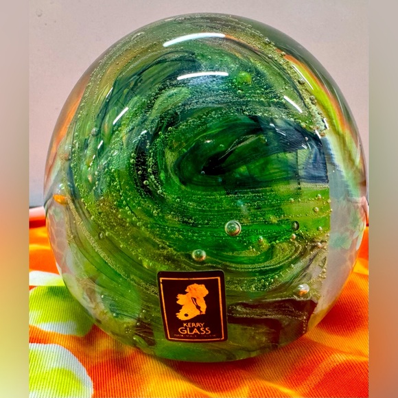 Kerry Glass | Accents | Vintage Kerry Glass Hand Blown Paperweight ...